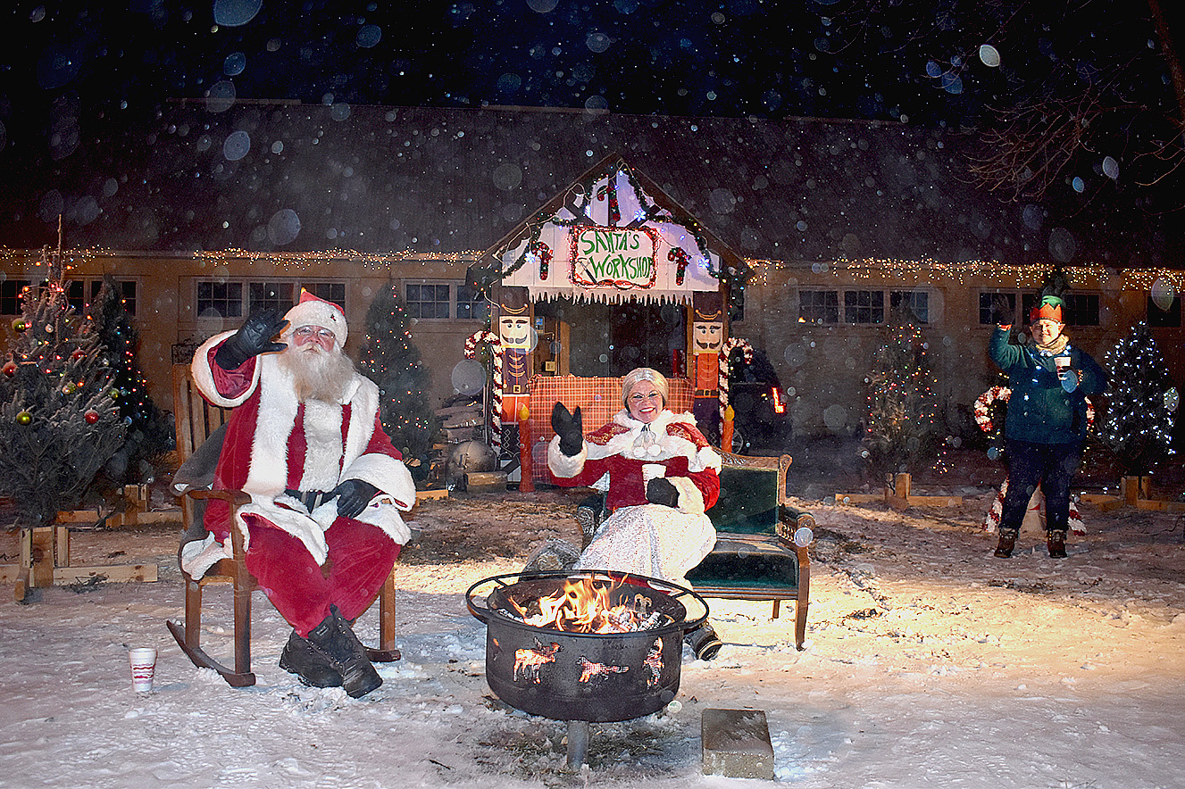 Fairgrounds again hosts drive-through Santa experience | News, Sports ...